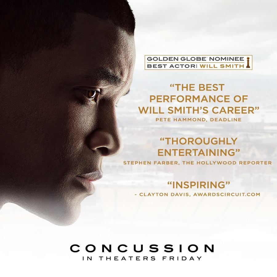 Official Review of Concussion Movie - Respect My Region
