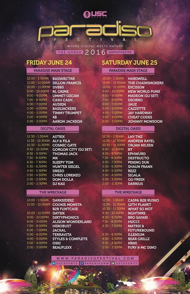 Performers I Won't Be Missing At Paradiso 2016 - Respect My Region