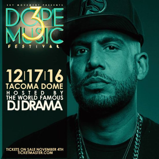 Dope Music Festival Announces Phase One of 2016 Lineup