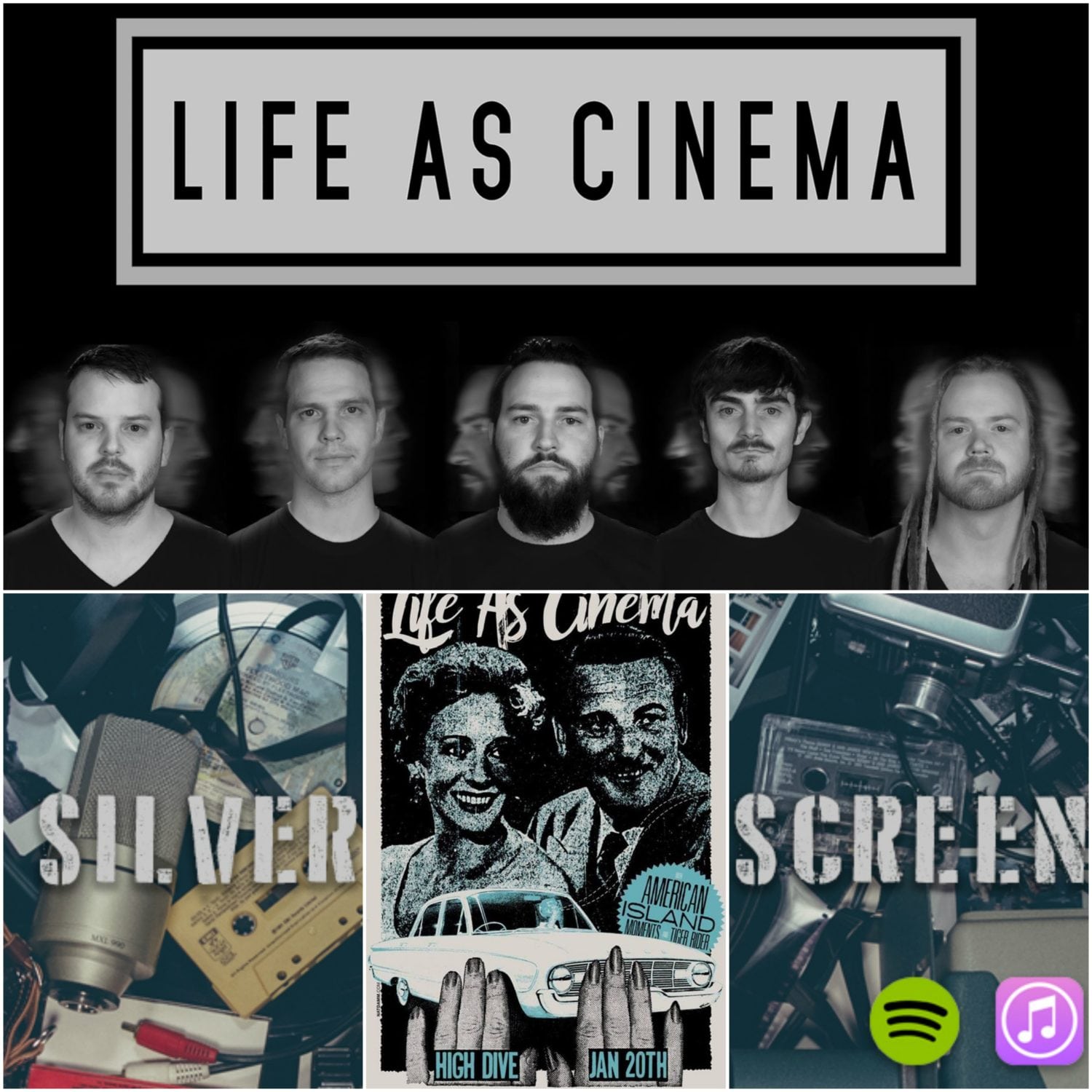 Life as Cinema Releases Debut EP 'The Silver Screen.'