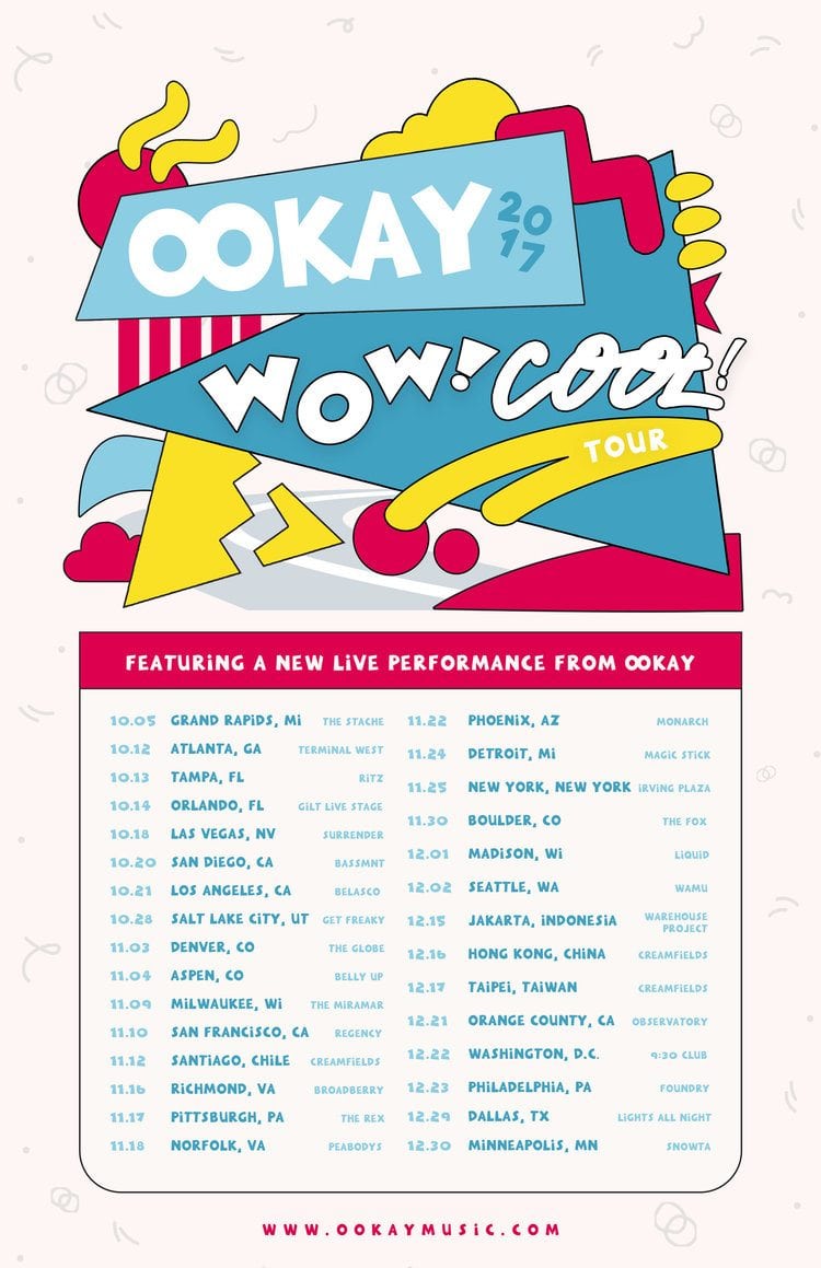 Ookay Planning Secret Surprises Alongside WOW! COOL! Tour