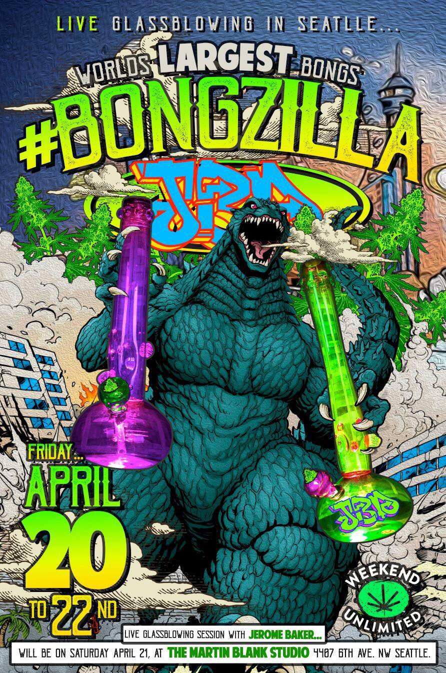 Jerome Baker & Weekend Unlimited Host Bongzilla In Seattle For 4/20