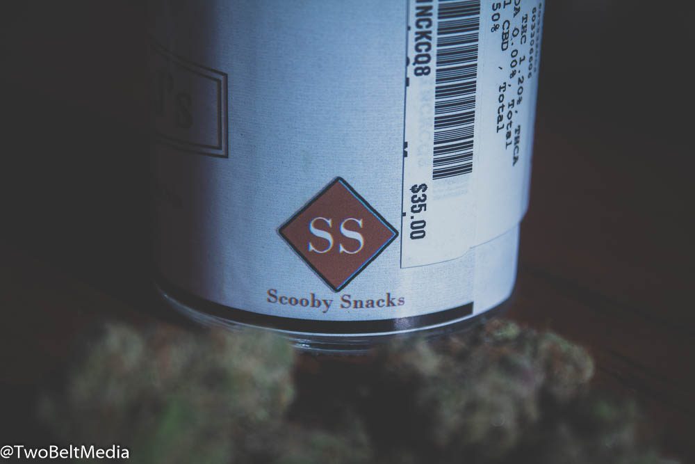Mama J's Scooby Snacks Strain Is A Stanky Citrus Treat - Review