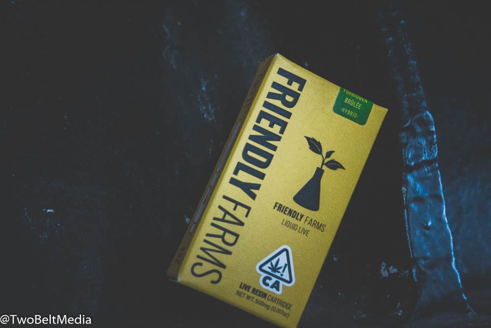 Friendly Farms' Forbidden Brulee Strain Vape Cart Doesn’t Meet Hype