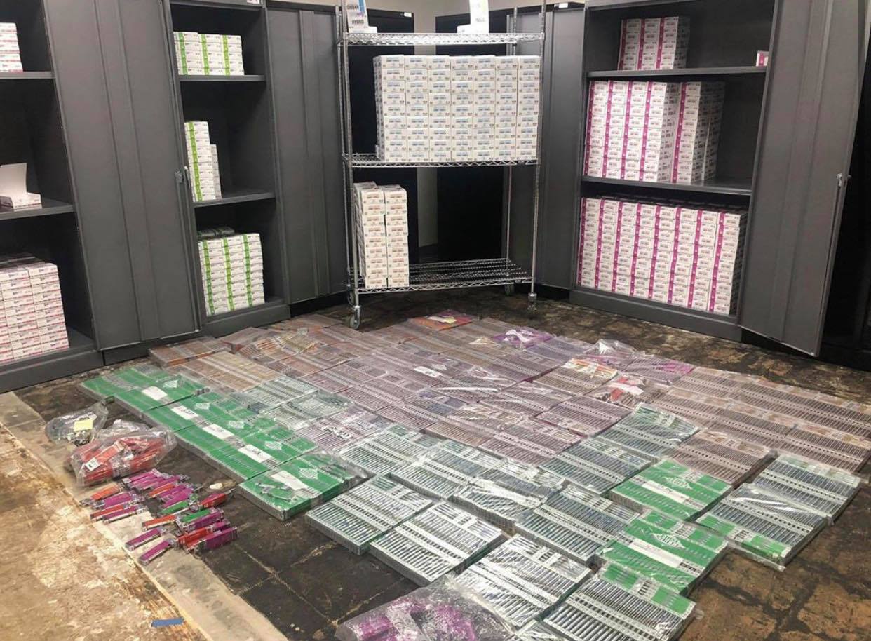 The BCC Confiscated $21M Worth Of Kushy Punch Vapes & Products