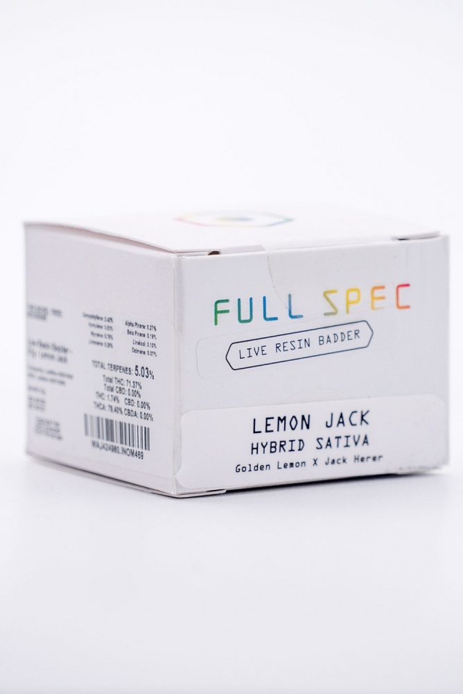 The Lemon Jack Live Resin Badder Review Feat. Full Spec by Leafwerx