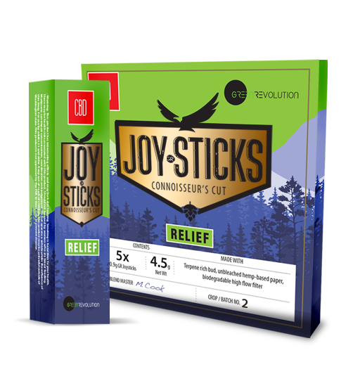 Joy Sticks Relief Joint Review Featuring Green Revolution