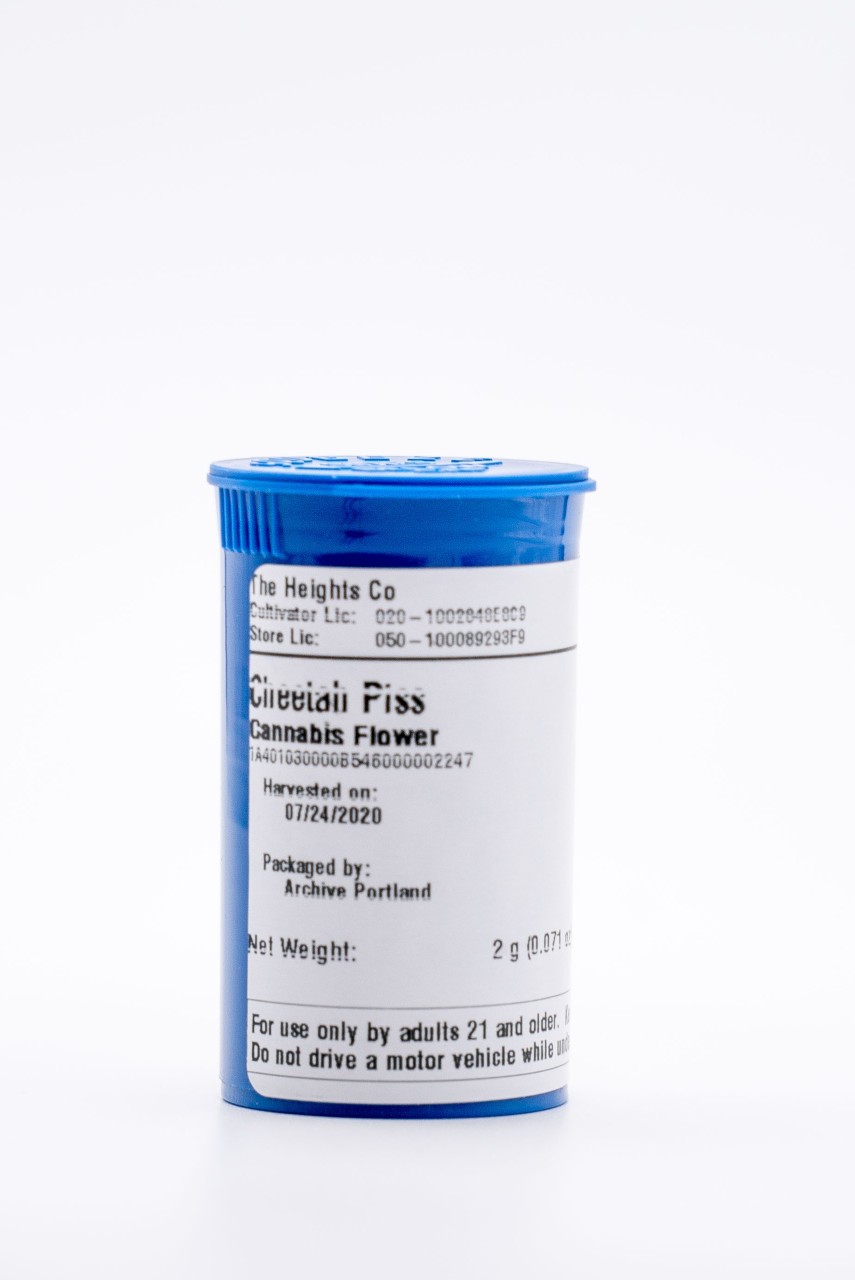 Cheetah Piss Strain Review Ft. The Heights Co and Archive Portland