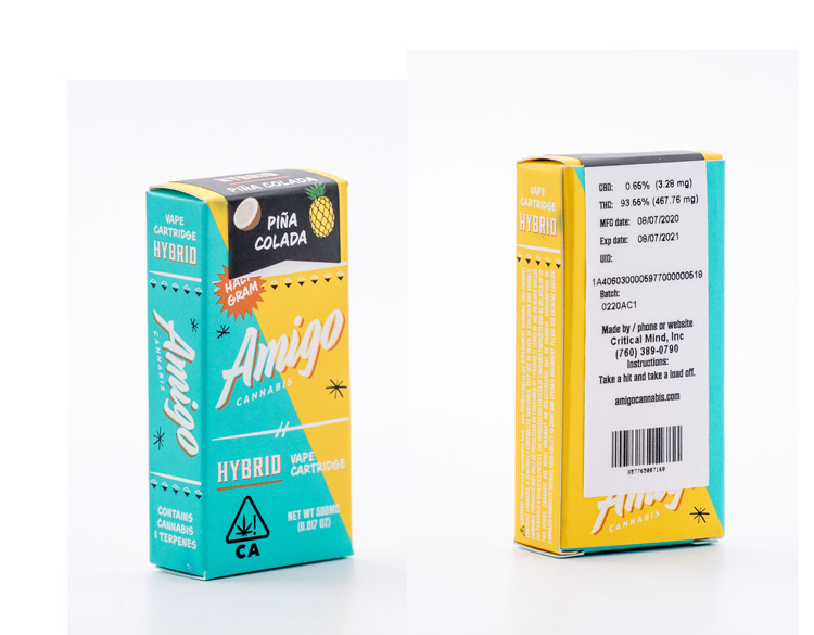 The Piña Colada Disposable Vape Review Featuring Amigo Cannabis From ...