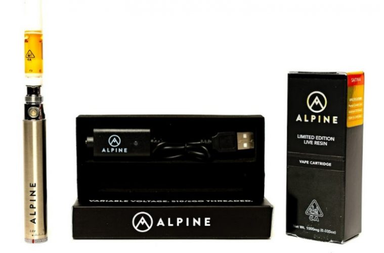 Golden Strawberry Lemonade Live Resin Vape Review Ft. Alpine Vapor