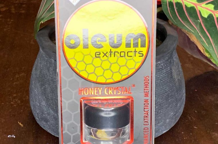 The Space Dust #3 Strain Review Featuring Olem Extract's Honey Crystal
