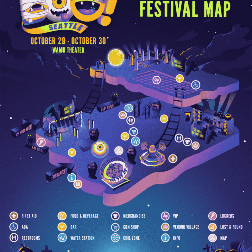 Boo! Halloween Seattle 2021 Recap: Top-Notch DJs, Interactive Displays ...