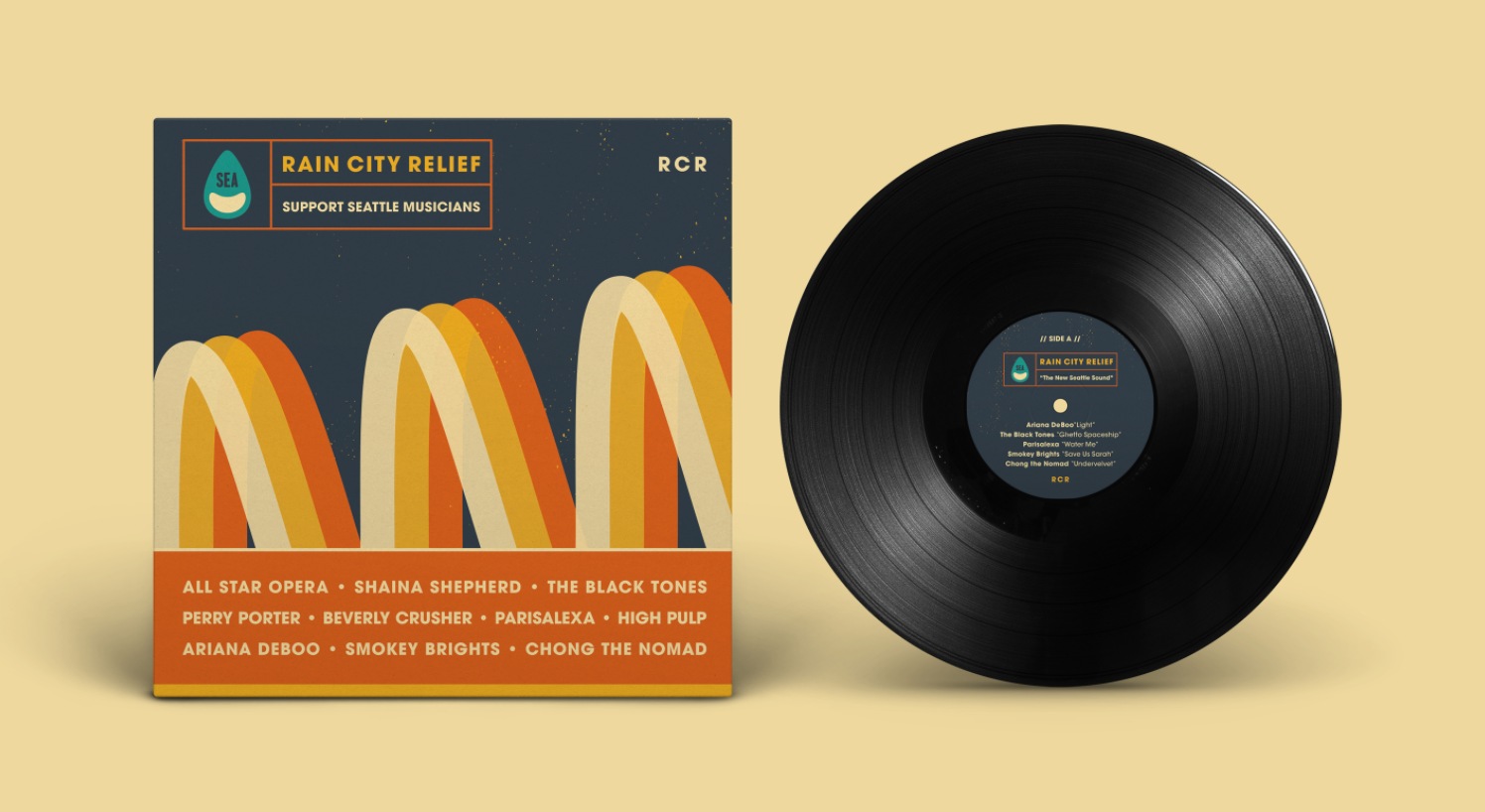 Rain City Relief Vinyl Compilation Showcases 10 Different Sides of the ...
