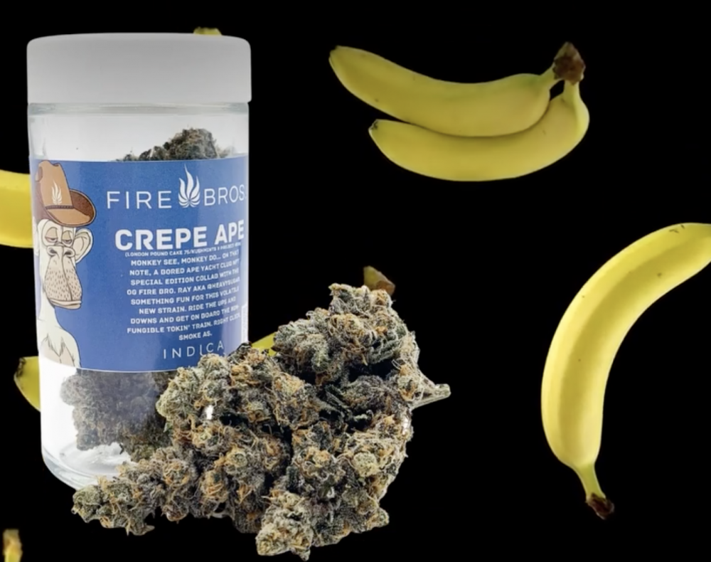 Fire Bros. Releases a Bored Ape Yacht Club NFT Branded Weed Strain Fire Bros. Releases a Bored Ape Yacht Club NFT Branded Weed Strain