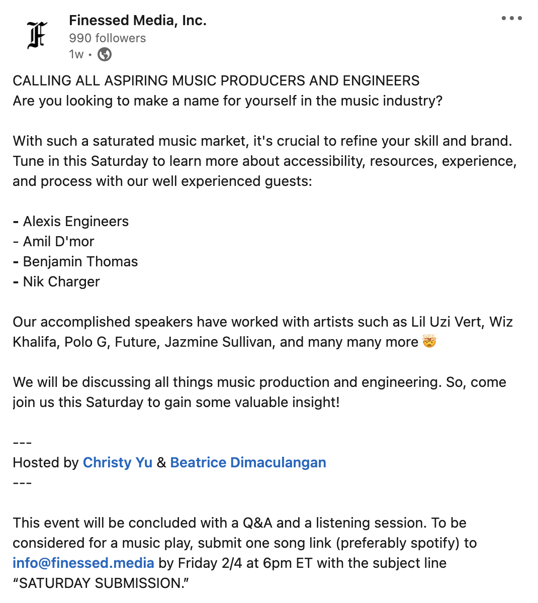 How Artists Can Utilize LinkedIn to Advance Their Music Careers