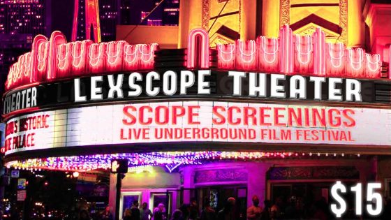 Scope Screenings Showcases Indie Filmmakers In Underground Festival