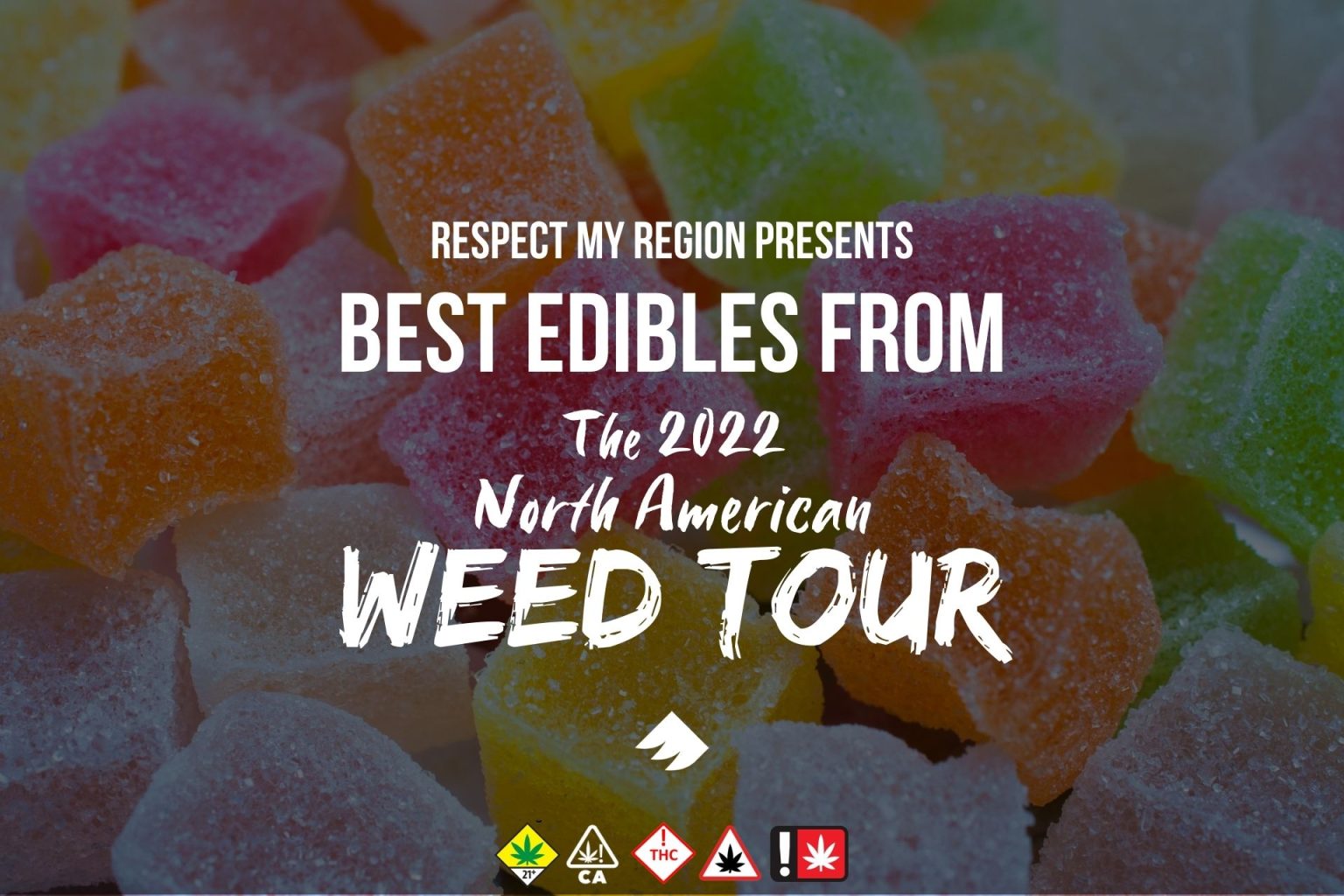 Best Edibles In North America (2022 North American Weed Tour List)