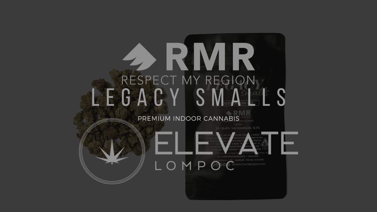 Elevate Is The Best Lompoc Dispensary To Buy RMR Legacy Smalls
