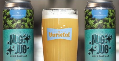 Dockside Cannabis and Varietal Brewing's Nug Jug: Dutch Treat IPA