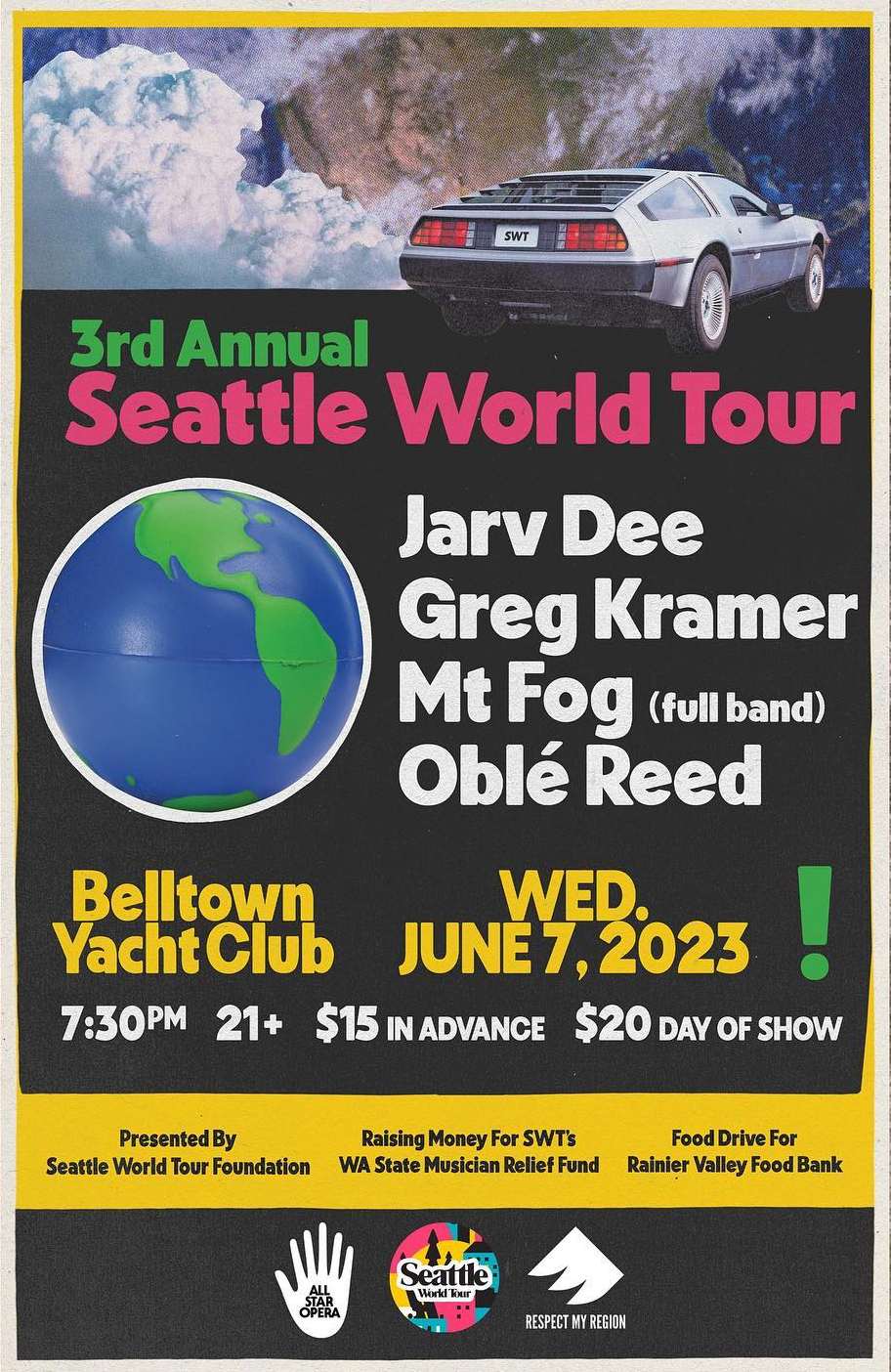 Seattle World Tour Foundation Announces 2023 Concert Series Fundraiser