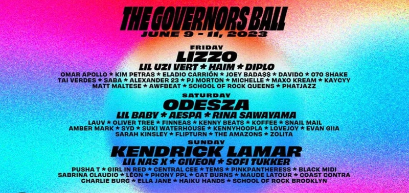 What To Expect at Gov Ball 2023 in Flushing Meadows Corona Park, NYC