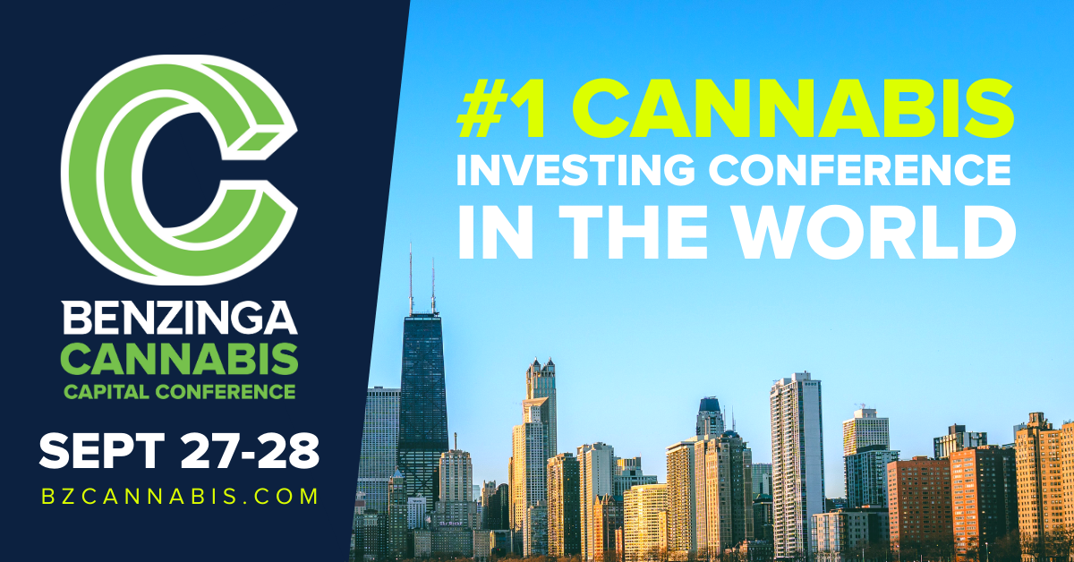 Benzinga Cannabis Capital Conference Returns To Chicago Sept 27 & 28