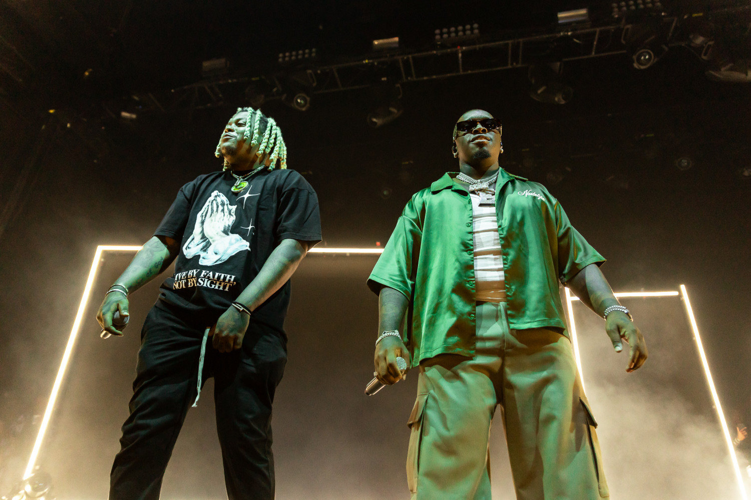 Blxst and Bino Rideaux Set The Novo Ablaze with Electric Performance