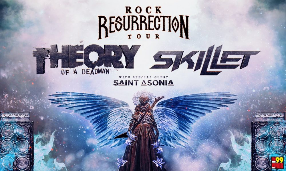 Rock Resurrection Tour Brings Theory of a Deadman and Skillet to San ...
