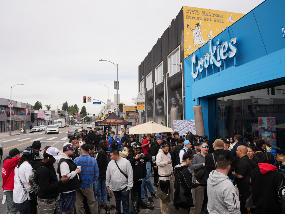 Treez and Cookies Join Forces at Cookies Melrose Grand Opening