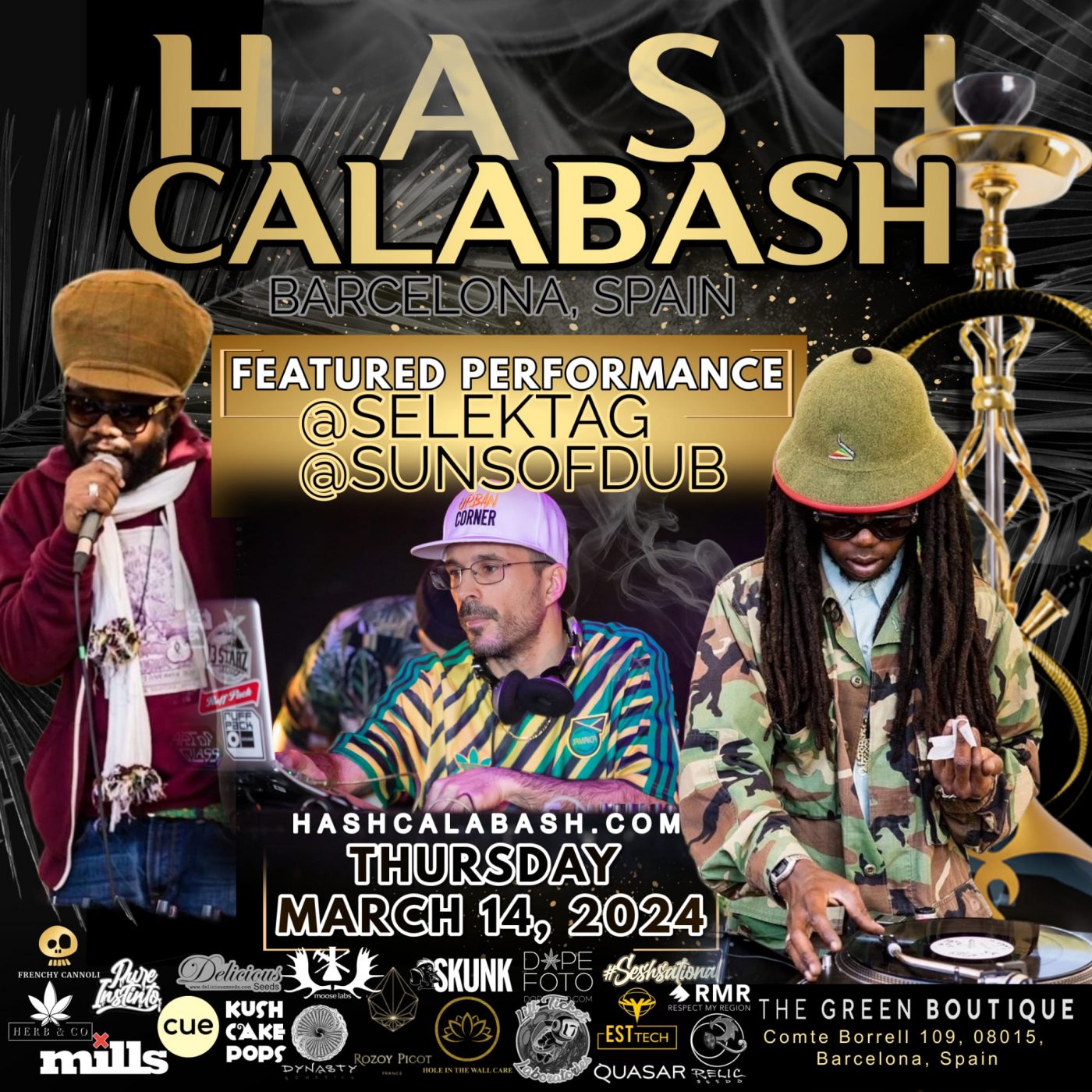 Unleashing Hashishin Culture at Barcelona's Hash Calabash 3.0