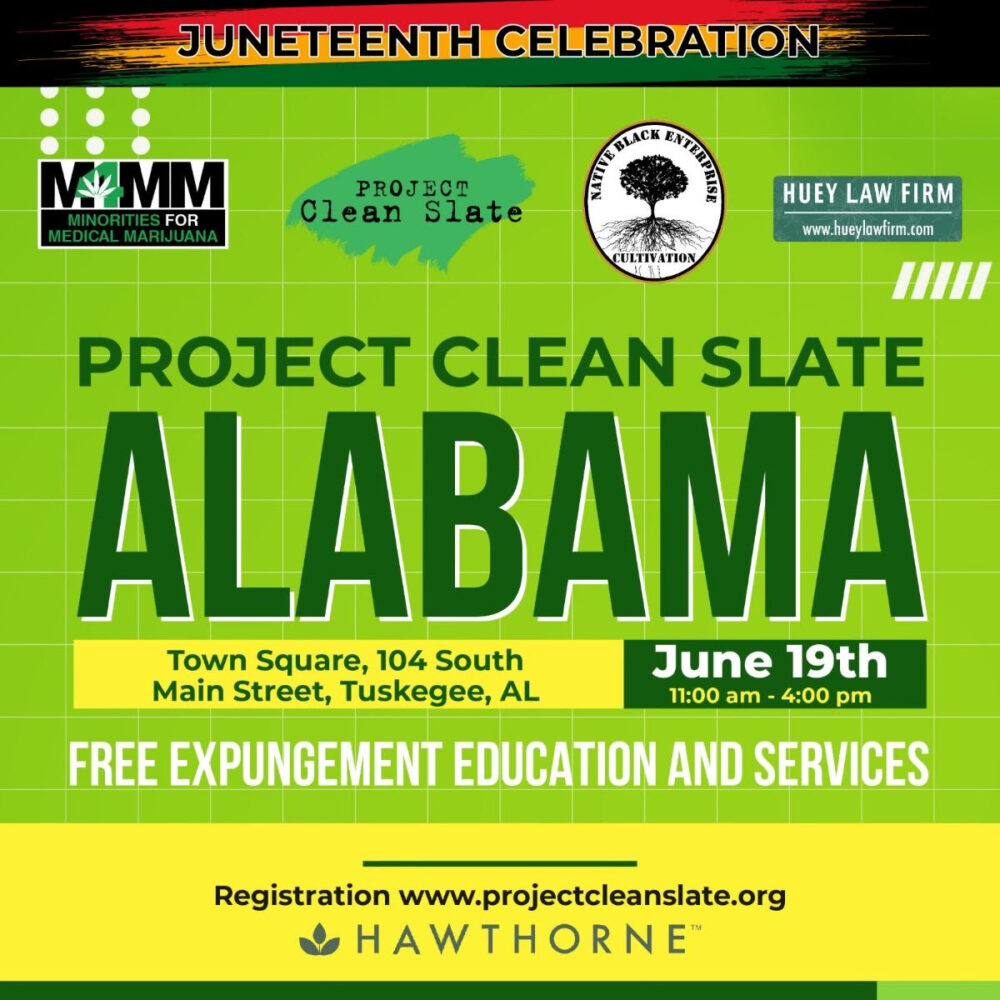 Minorities for Medical Marijuana Introduces Project Clean Slate Event ...