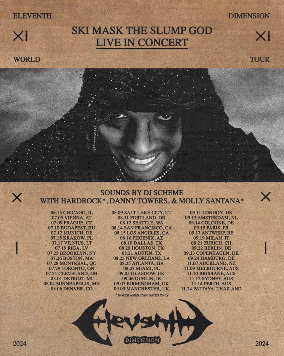 Ski Mask The Slump God in LA On His ‘Eleventh Dimension’ Tour