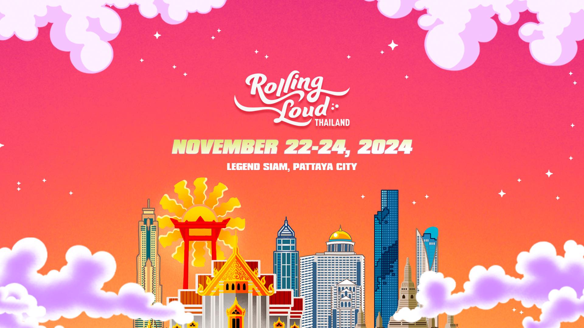 Rolling Loud Unveils Explosive 2024 Thailand Lineup